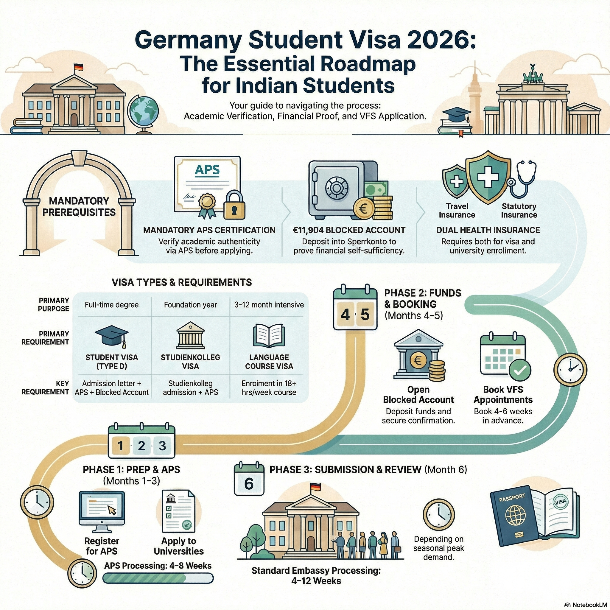 Germany Student Visa 2026 | Process & Docs | EEC | Enbee Education Center