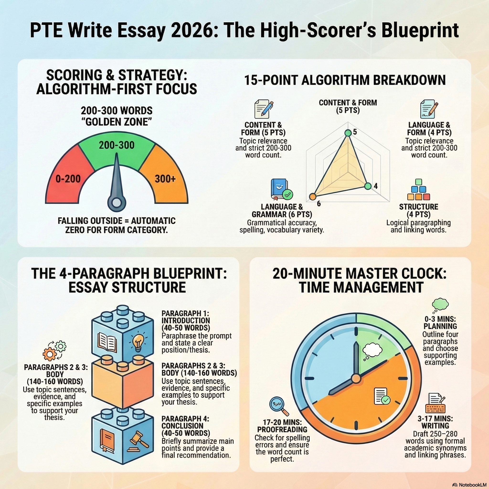 PTE Write Essay Tips 2026 | Templates & Topics | EEC | Enbee Education ...