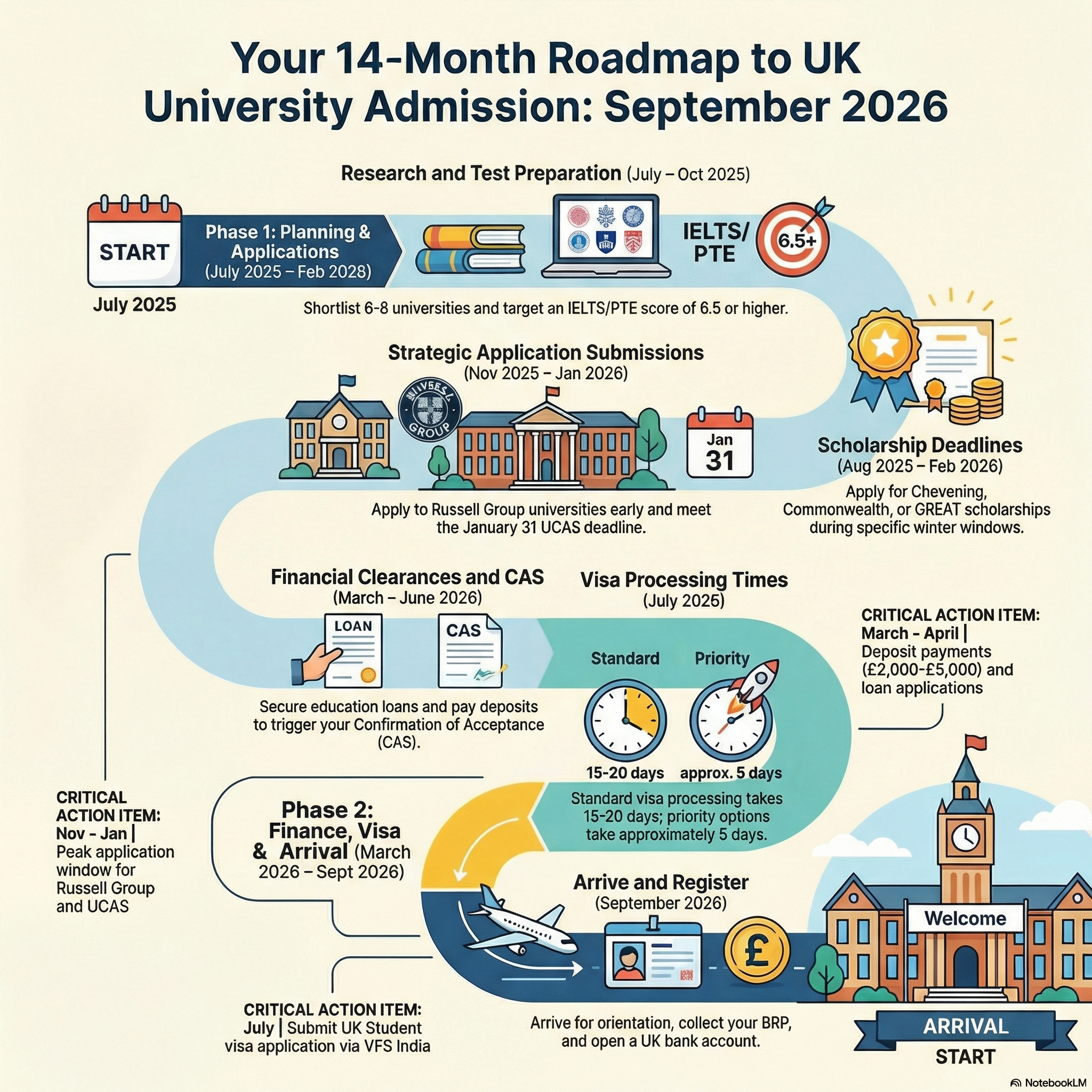 UK September Intake 2026 | Deadlines & Timeline | EEC | Enbee Education ...