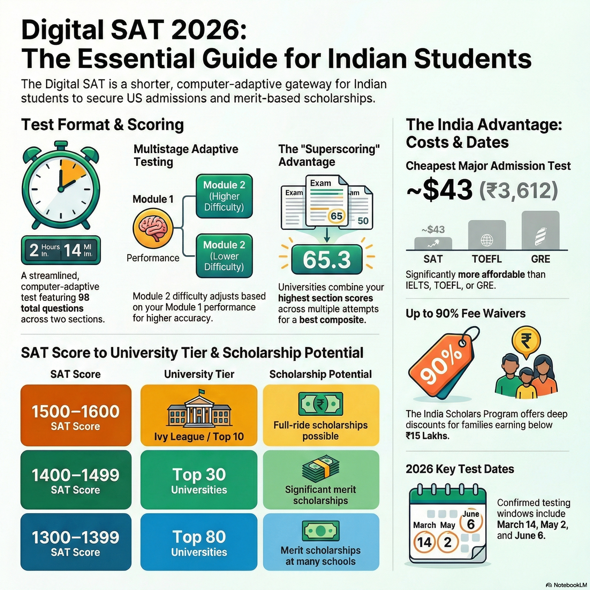 Digital SAT 2026 Guide India | Fee Dates | EEC | Enbee Education Center